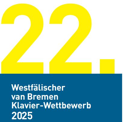 22. Westfälischer van Bremen Klavierwettbewerb 2025
